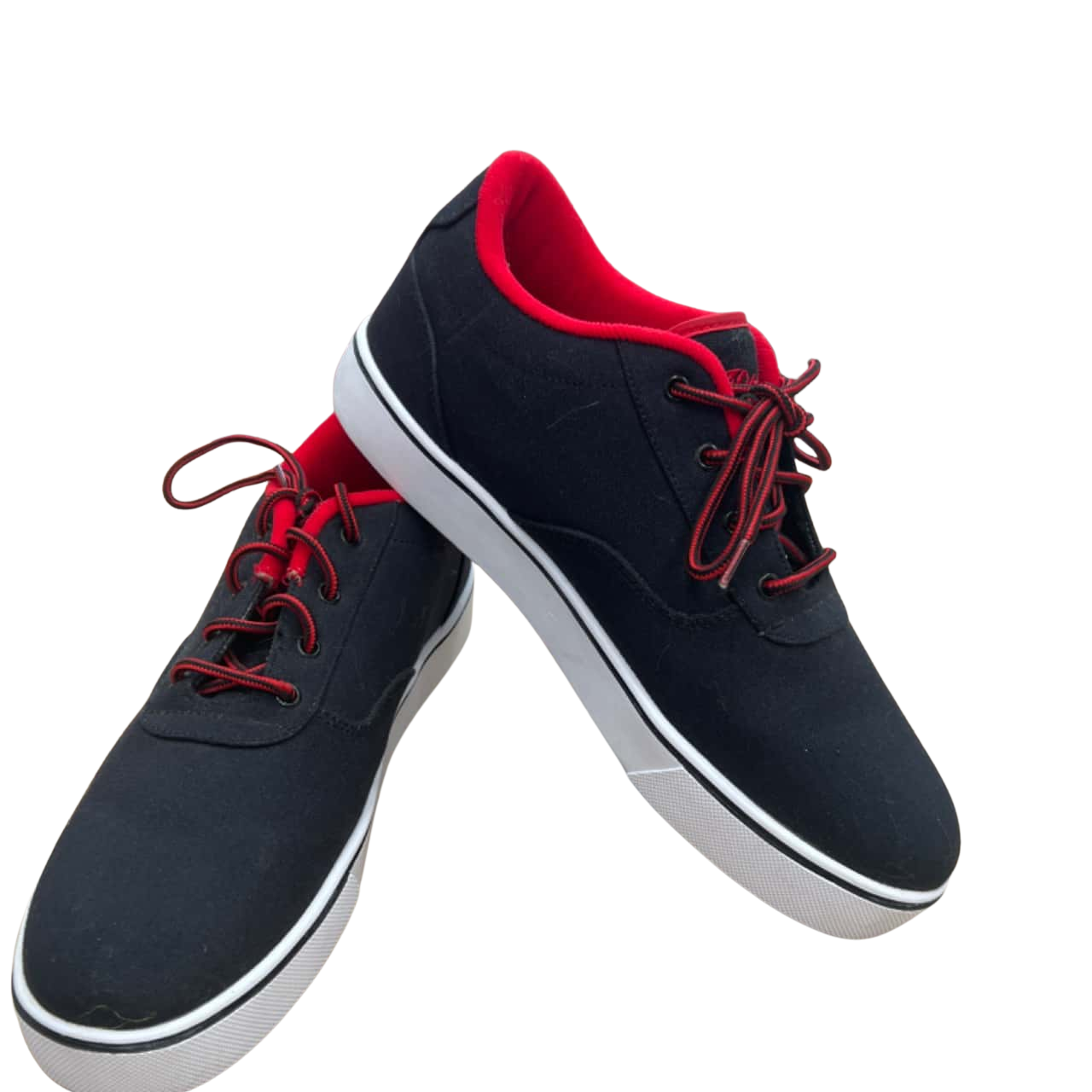 Heelys Lace Up Skate Shoes Sneakers Black/RedMen’s Size 12