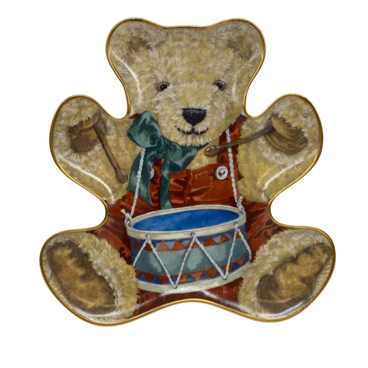 Franklin Mint Heirloom Recommendation Drummer Bear by Sarah Bengry ... Franklin Mint Heirloom Recommendation Drummer Bear by Sarah Bengry ...