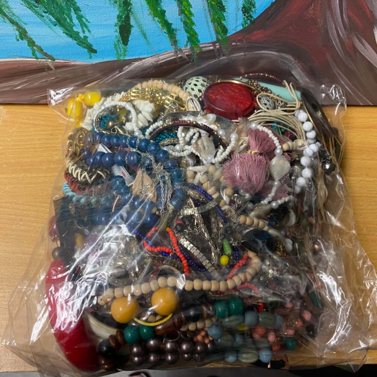 extra large bag of TANGLED mixed jewellery-Please read description (s)