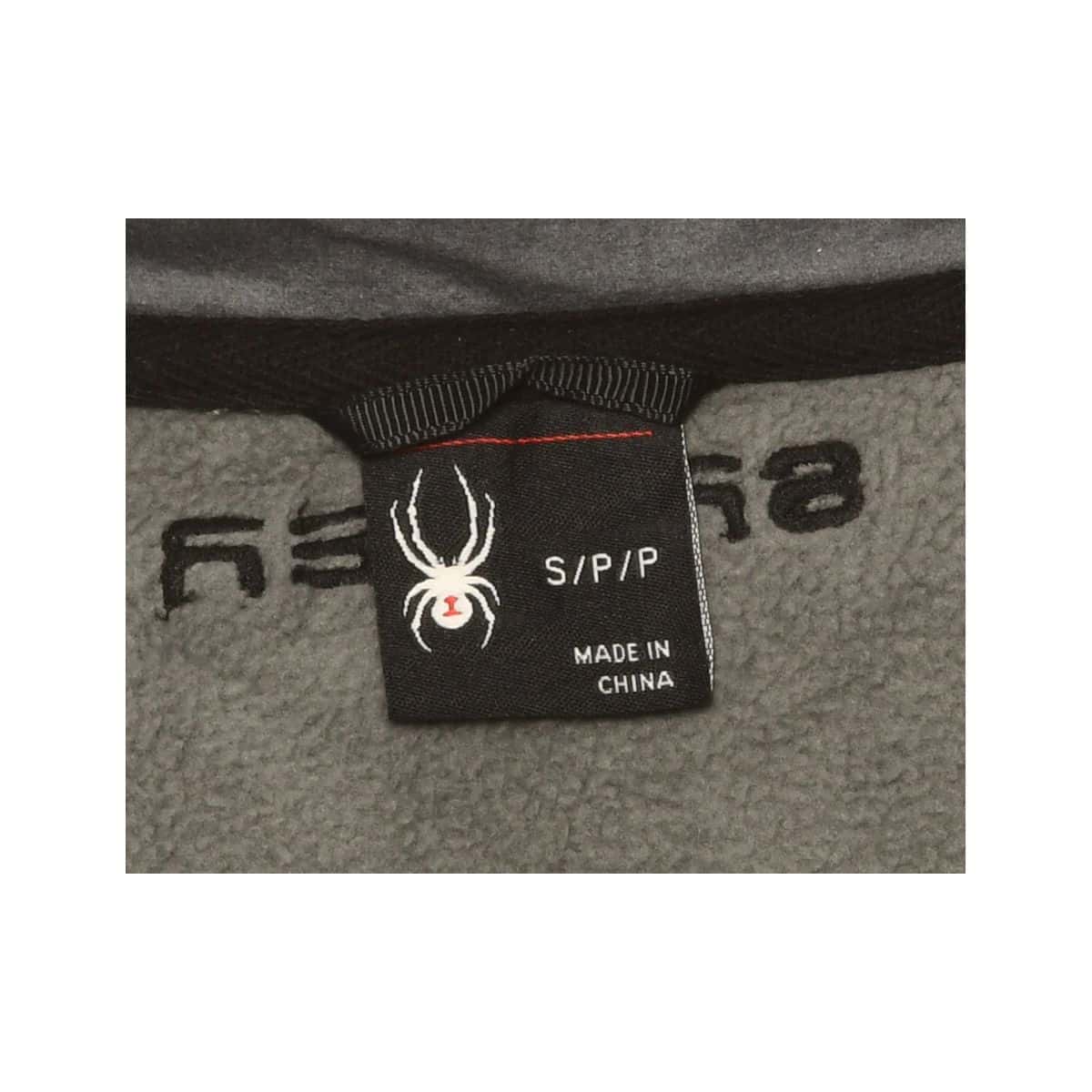 Spyder Womens Size S Quarter Zip Performance Knit Jumper Grey (s)