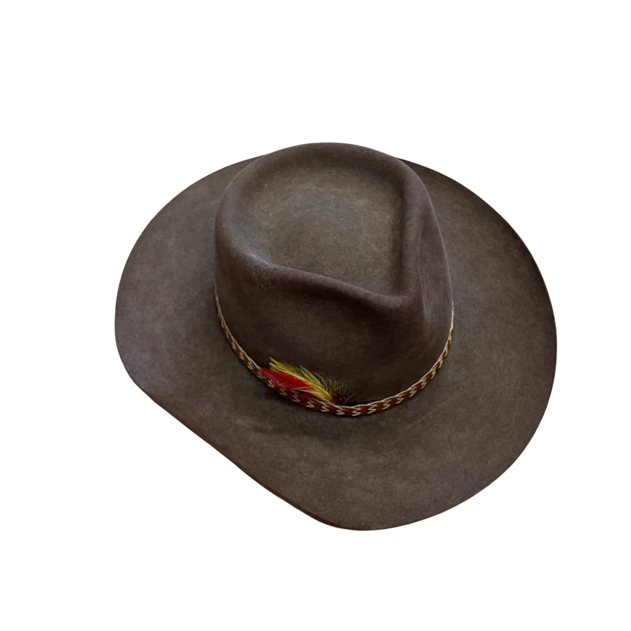 Akubra Brown Snowy River Hat Size 57(s)
