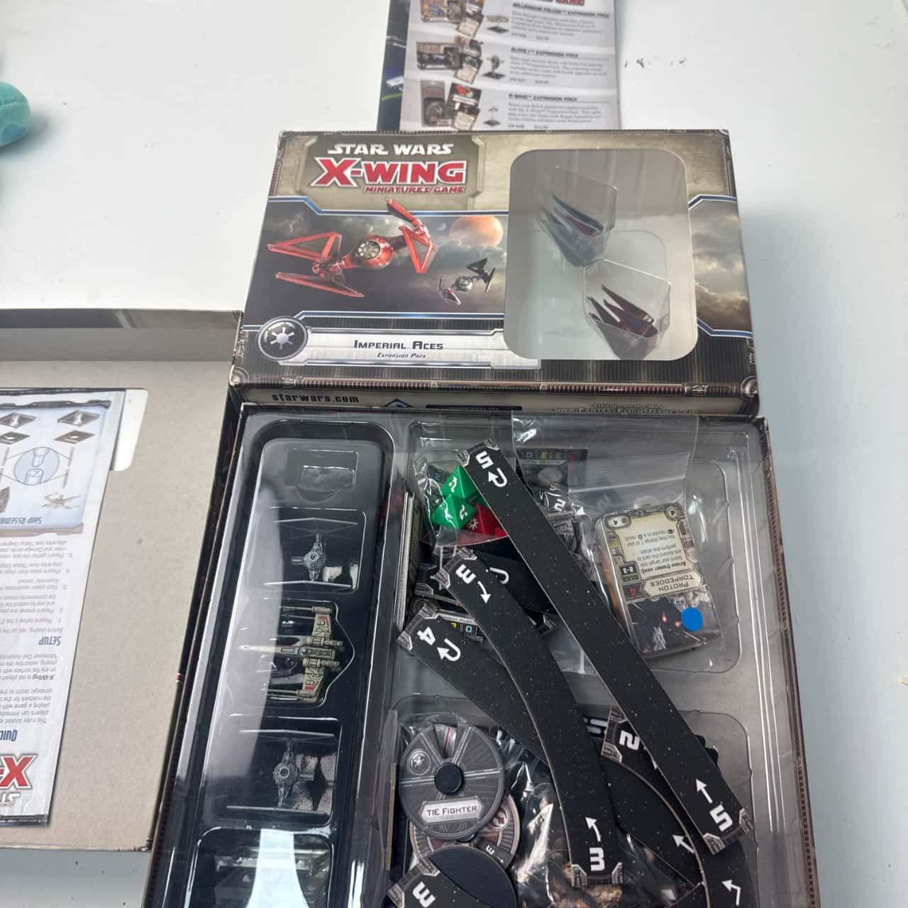 Star Wars X Wing miniature game with extension pack (s)