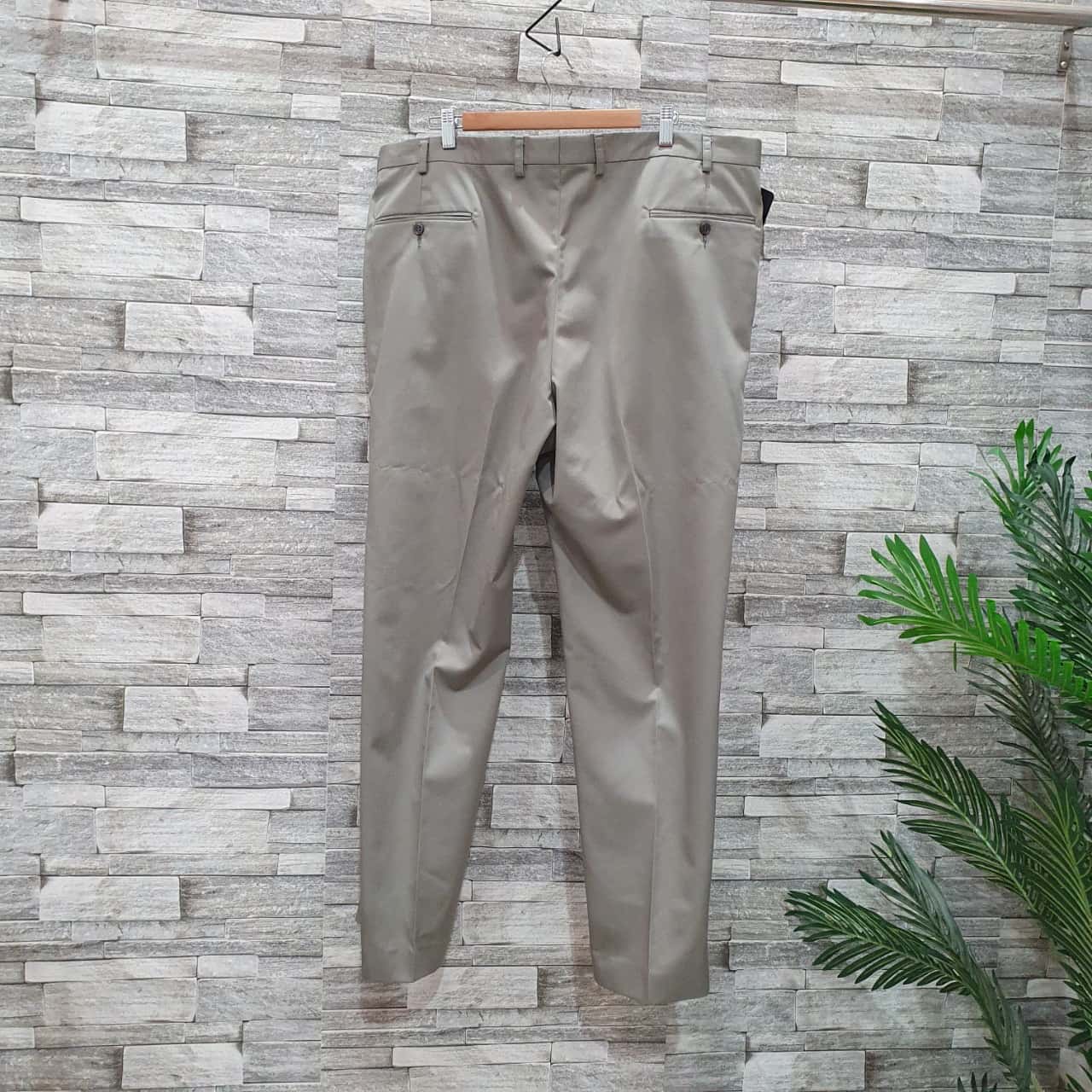 Sax Altman Mens Size XL Dress Pants Grey