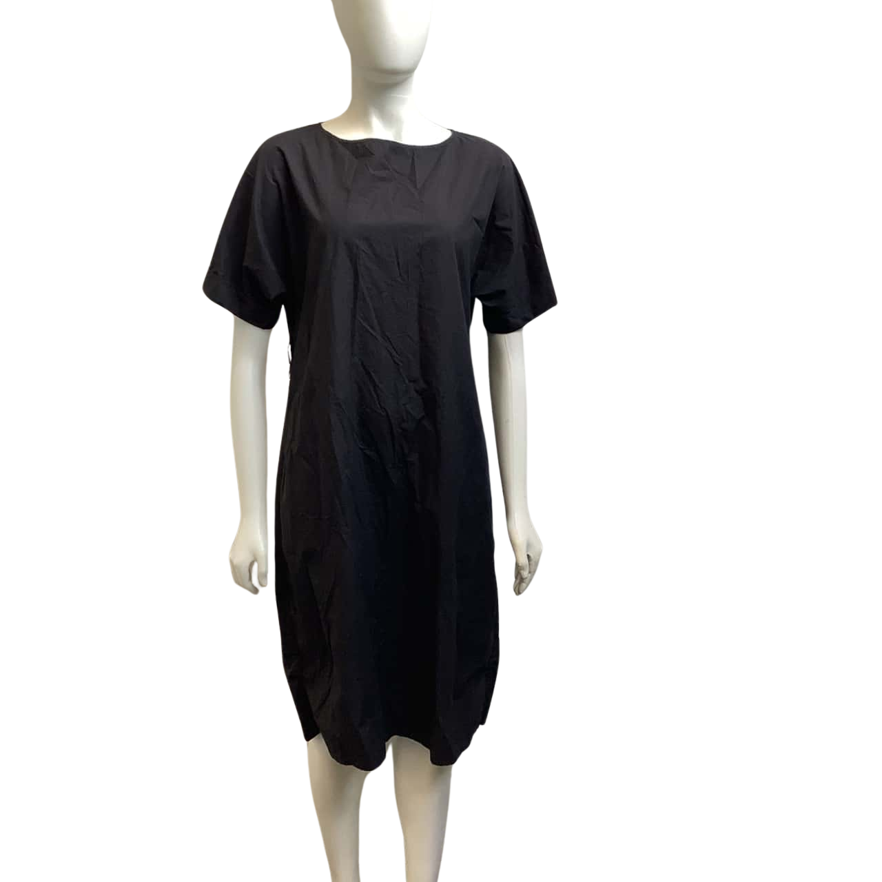 bul Womens AUS 8, Label Size12, Midi Dress Black(s)