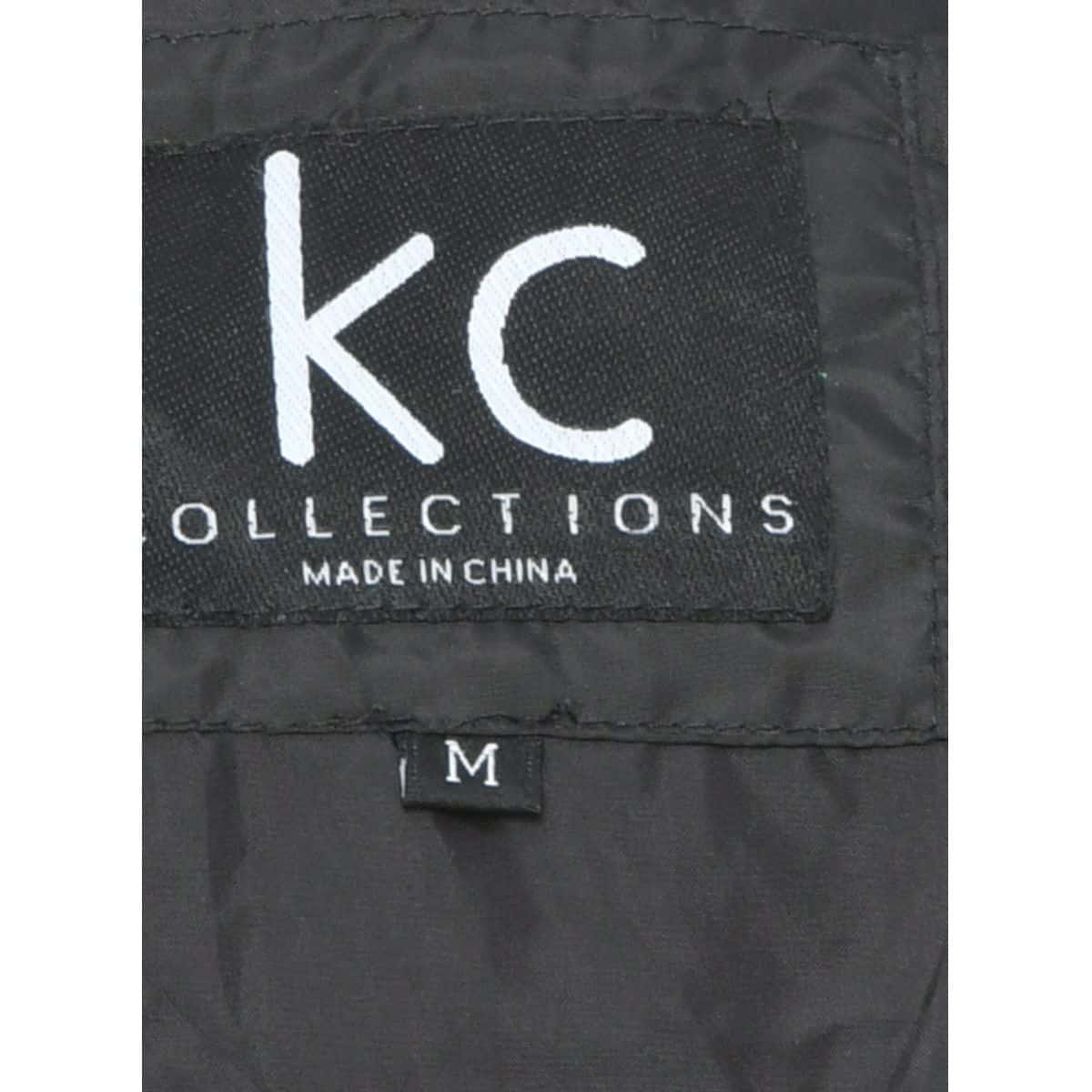 KC Collections Mens Size L Puffer Vest Black