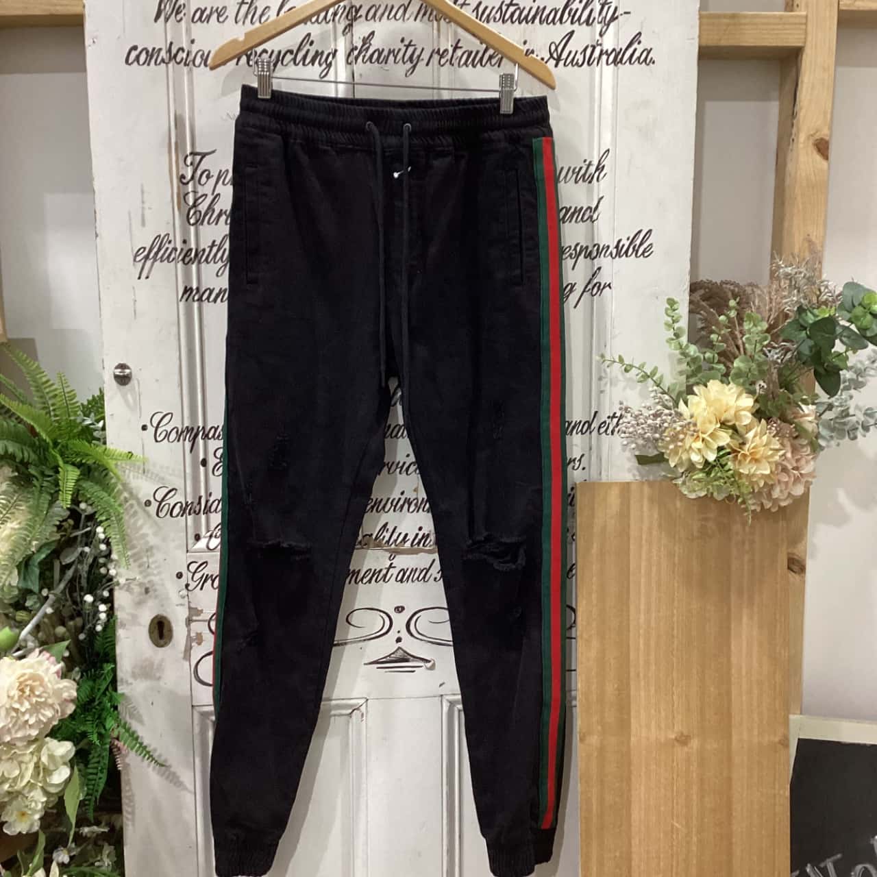 Saint Morta Brand! STREET WEAR GIANTS! TAPPERED CUFF PANT! Womens Size ...