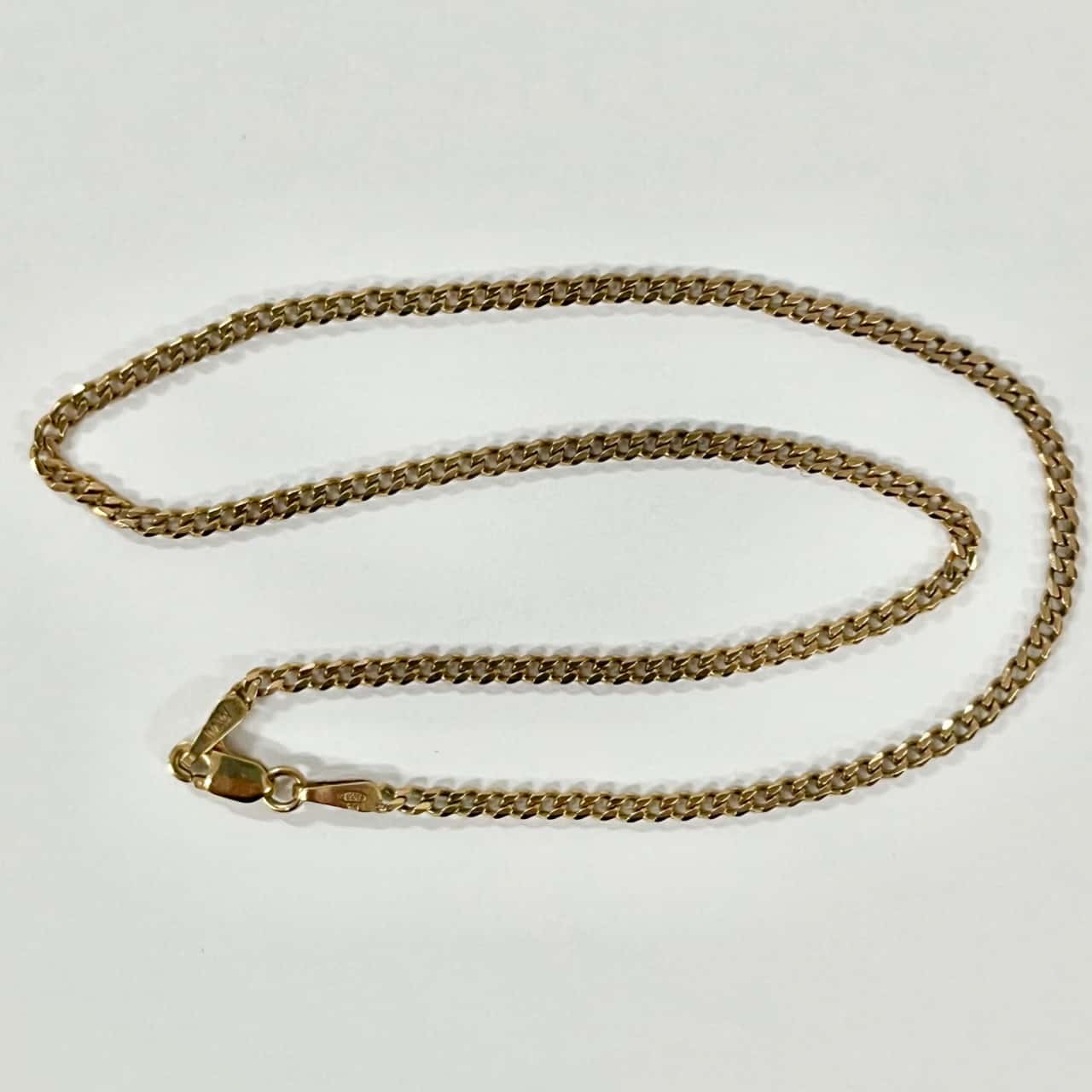 Anklet 375 Gold Chain 27cm Length 2.7 grams (s)