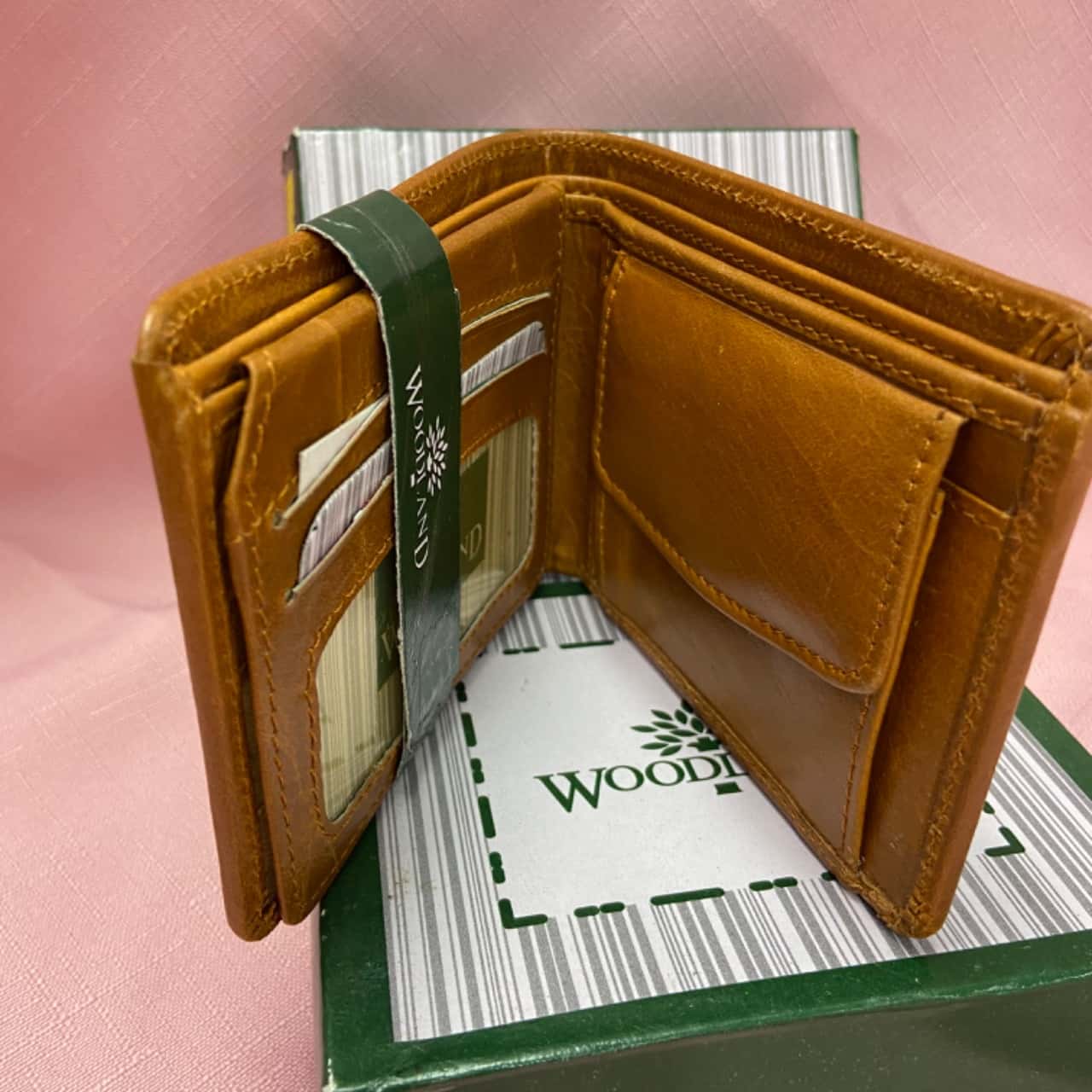 Woodland Mens Wallet Brown(s)