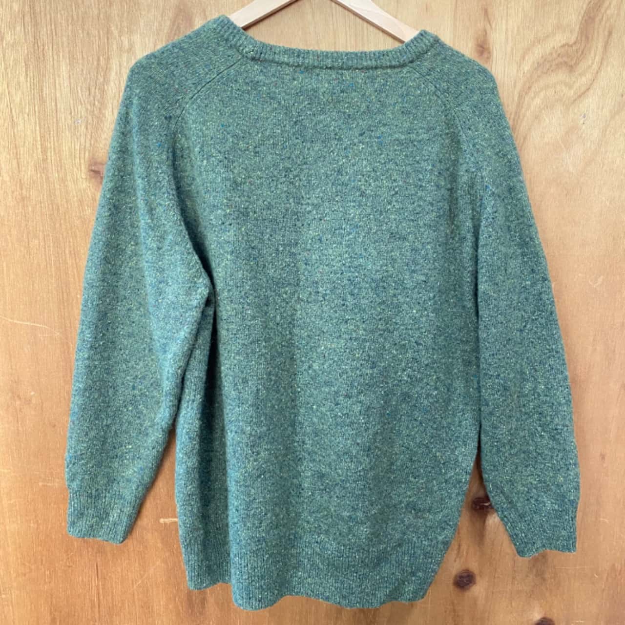 Gorman Mottled Green Knit Jumper Size S(s)