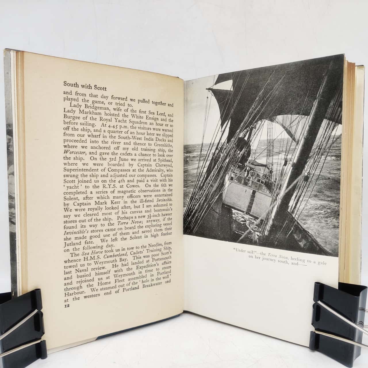 South with Scott Admiral Sir Edward R.G.R Evans Published by Collins(s)