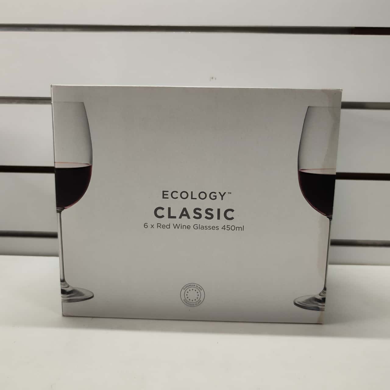 Ecology Classic 6x Red Wine Glasses 450ml(s)