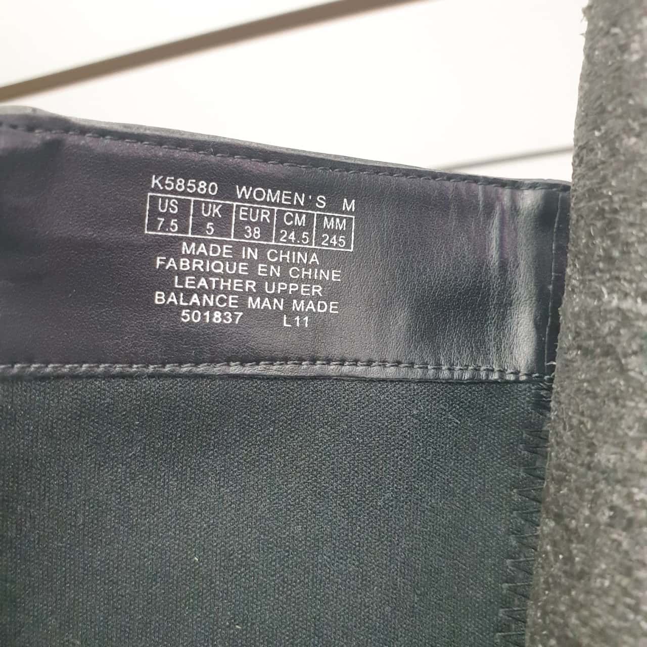 Rockmans Womens Size 7.5 Black Knee Riser high Heel Boots(s)