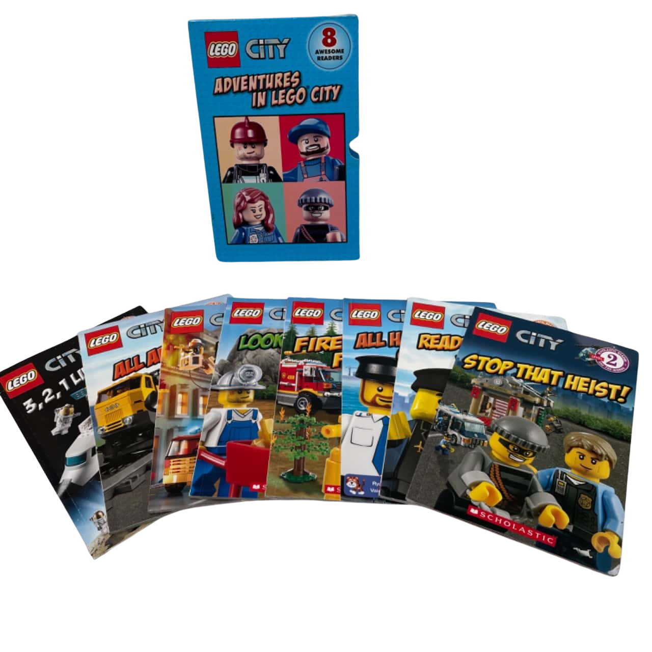 “Adventures in LEGO City” Set of 8 Readers(s)