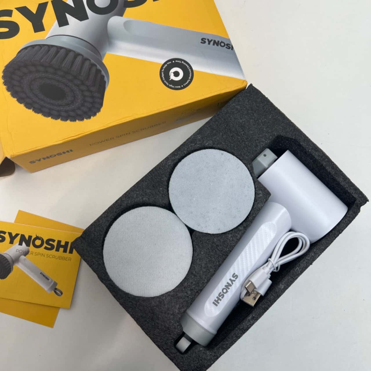 NEW - SYNOSHI Electric Spin Scrubber(s)