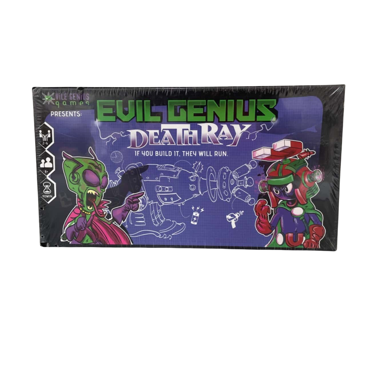 Evil Genius “Death Ray” board game.(s)