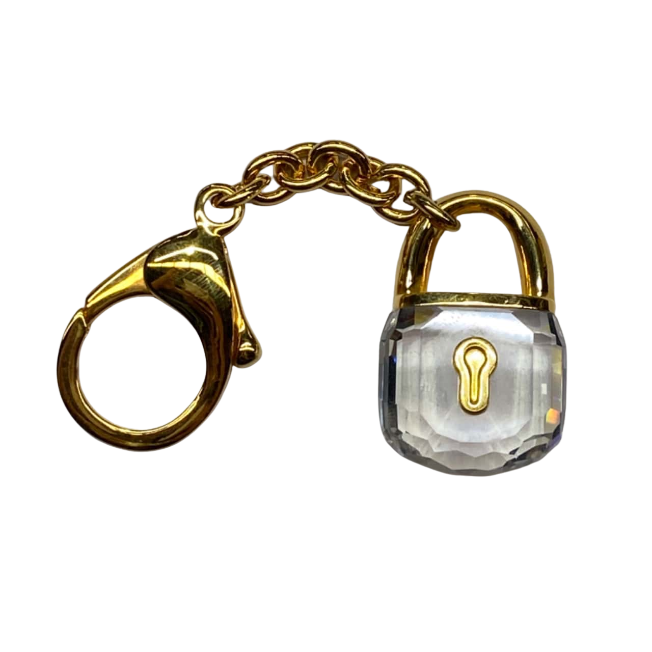 *MAY SALE* Swarovski Crystal Memories Womens Lock Keychain (s)