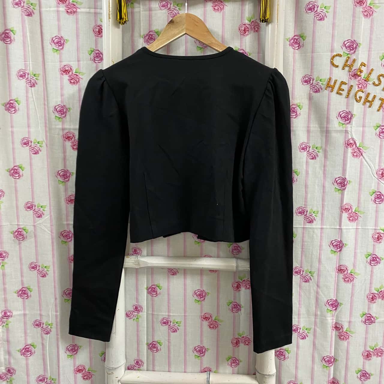 Metalicus Womens Size M/L Lambada Crop Jacket Black