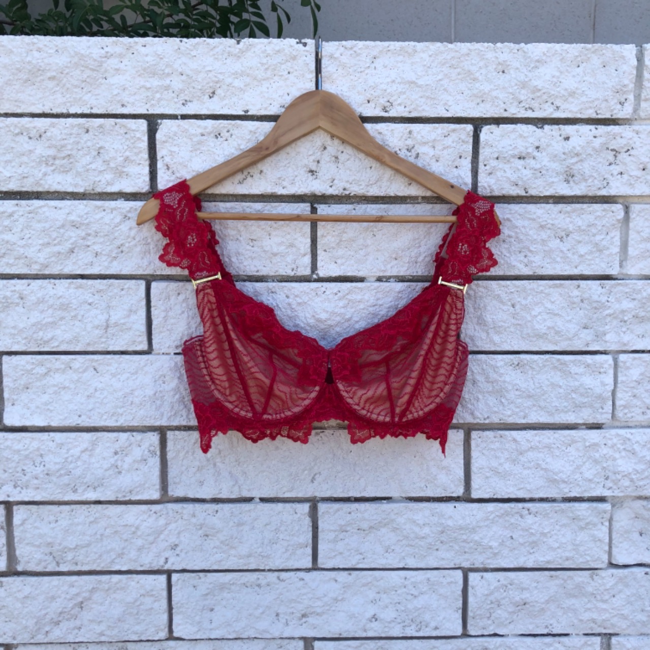 Pleasure State Red 12E Underwire Bra(s)