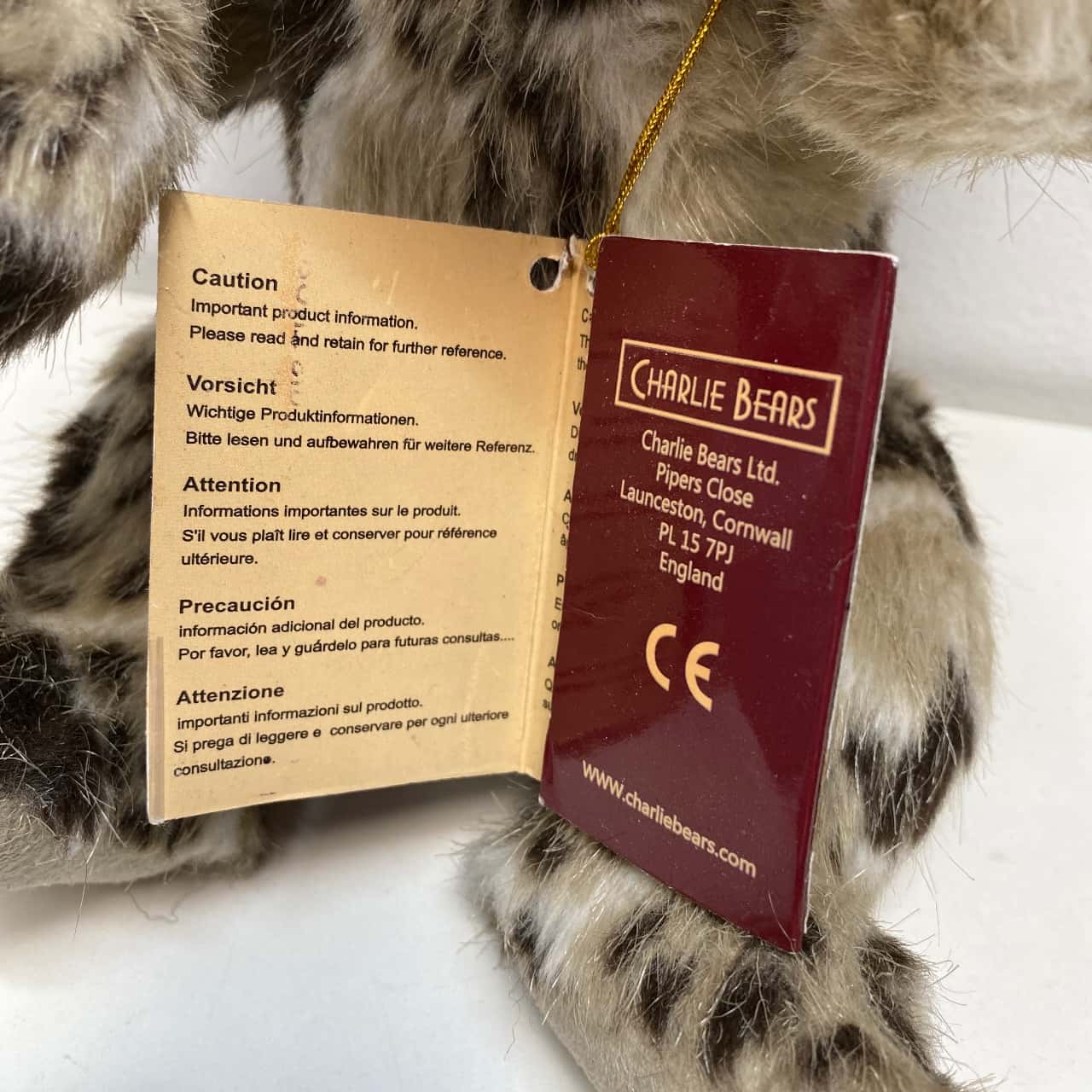 Charlie Bears ‘Crumpet’ Toy(s)