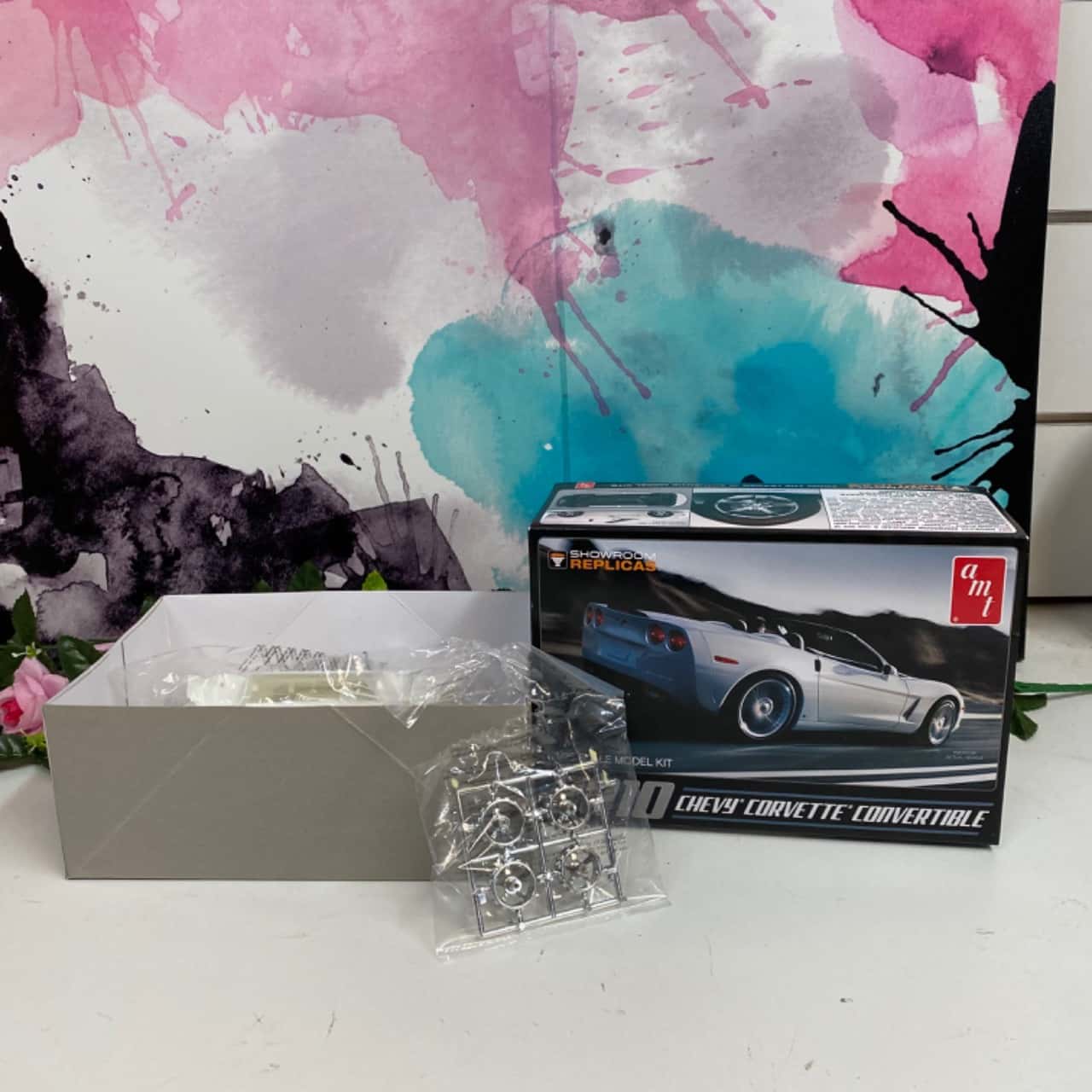 2010 Chevy Corvette convertible model kit New