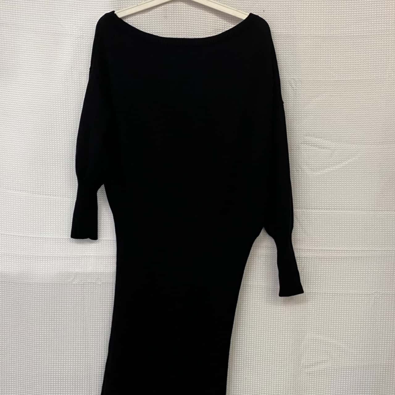 Kookai Womens Size 2 Long Sleeve Black (s)
