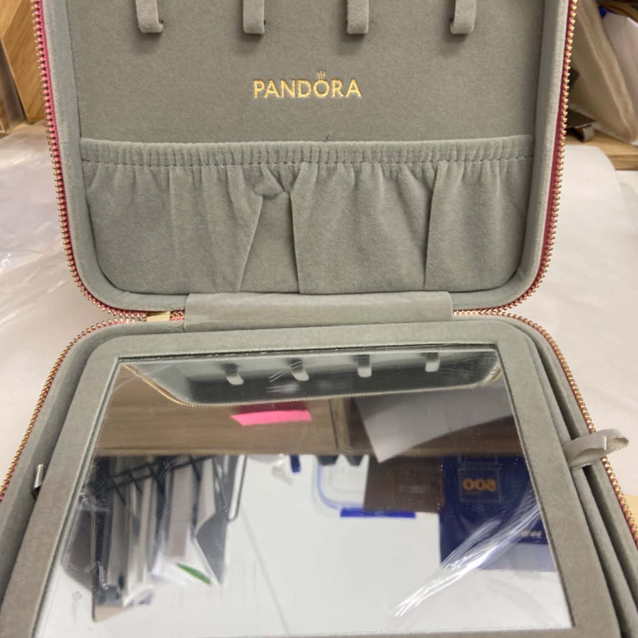 Pandora Womens Pink Jewellery Box(s)