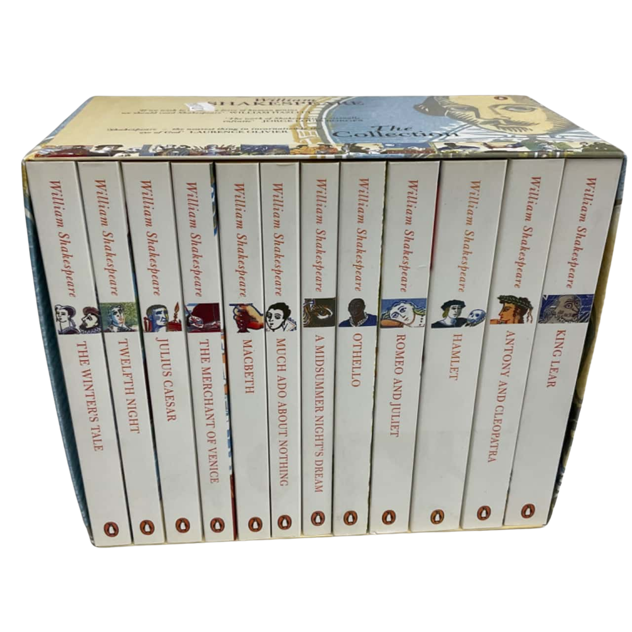 William Shakespeare The Collection set of 12 185x230x110(s)