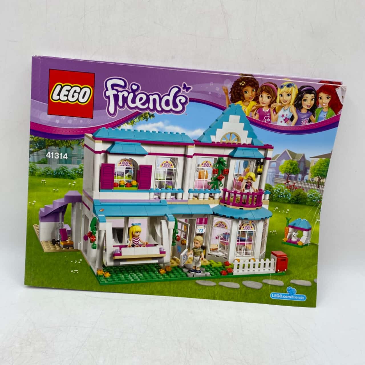 2 Lego Friends Instruction Manuals 41317 & 41314