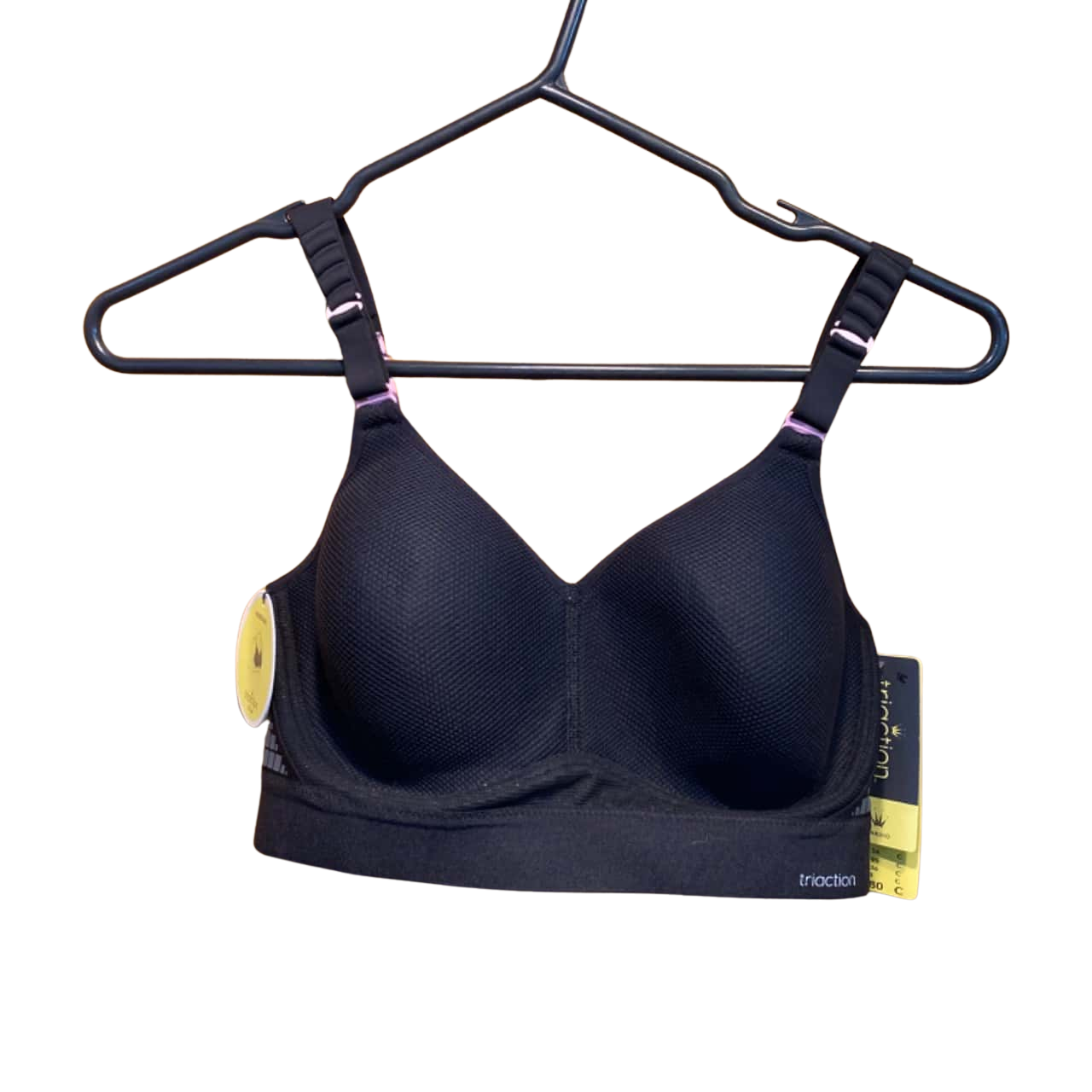 Triumph Womens Size 14C Black Sports Bra