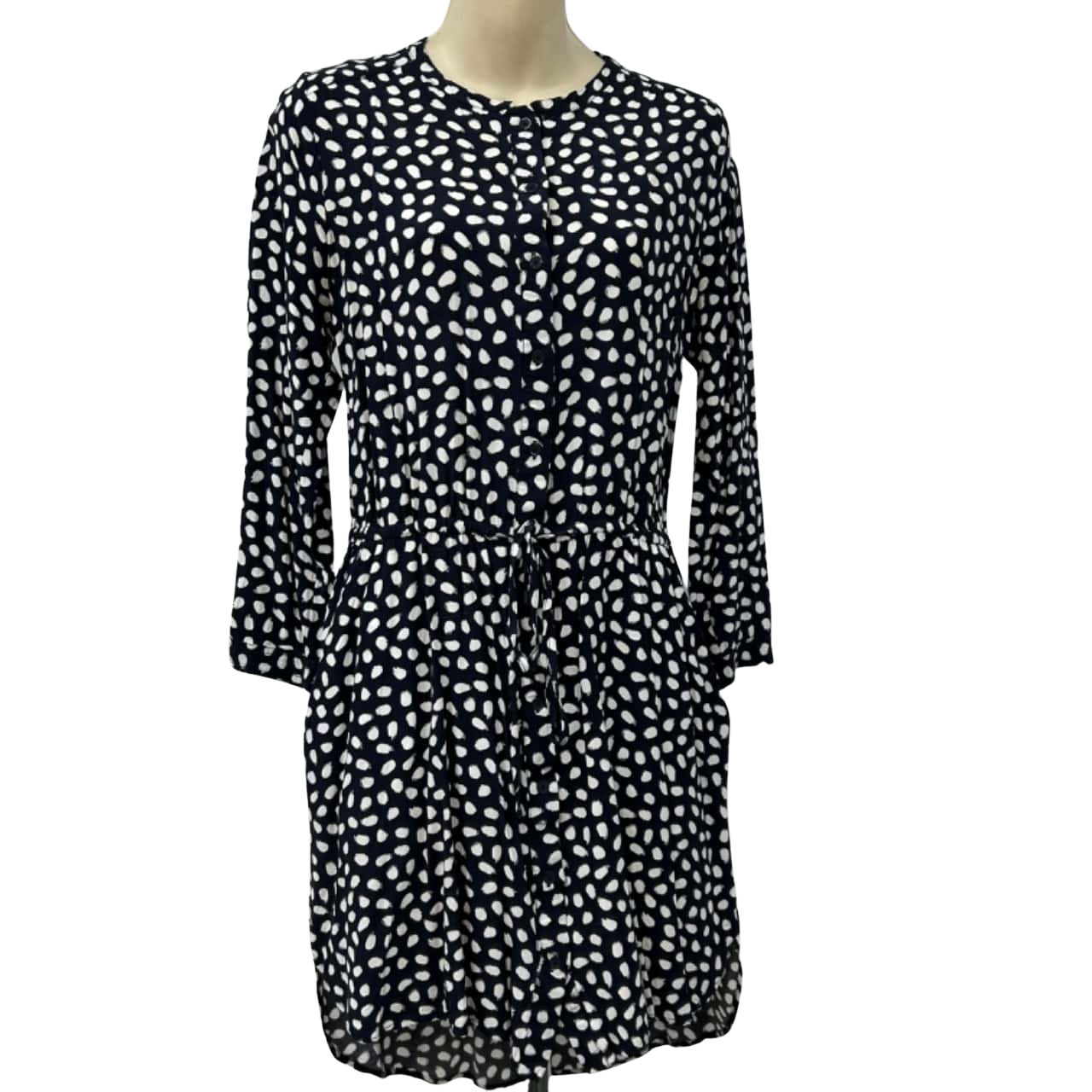 Sussan Size 10 Navy Blue & White Dress(s)