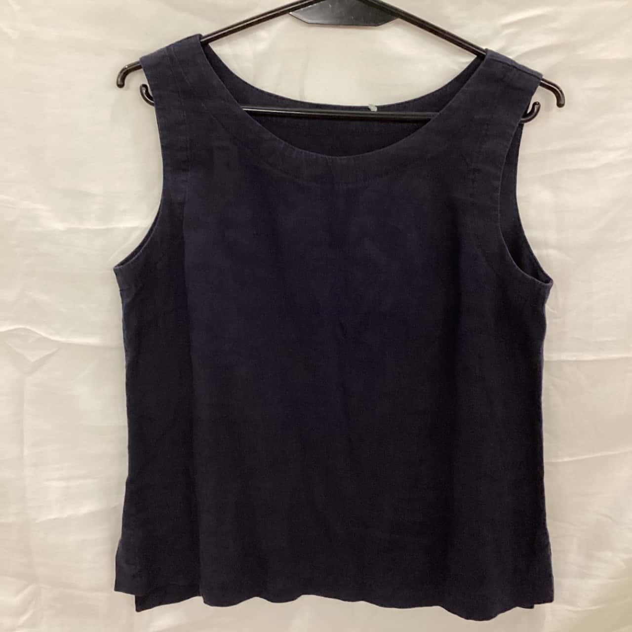 Country Road Womens Size L Tank Top Navy Blue (s)