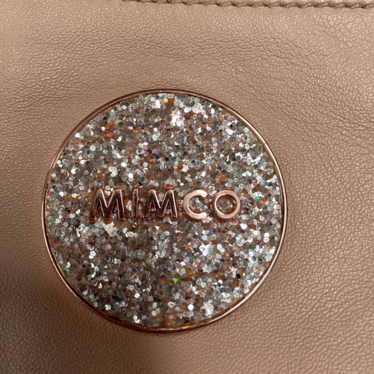 Mimco Womens Purse Small. Dusty Pink/Rose Gold(s)