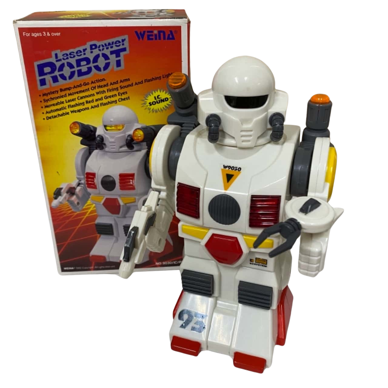 Vintage 1992 Weina Laser Power Robot(s)