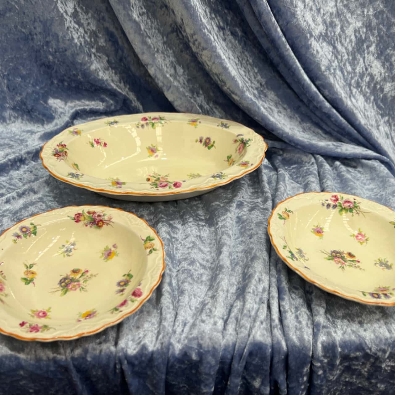 Old Hall Ivory Ware England Set