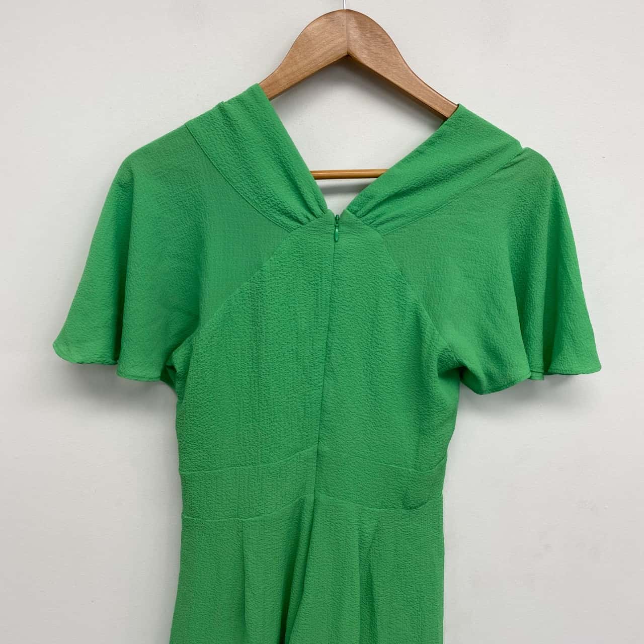Seed Heritage Washed Green Short Sleeve Playsuit Size 6