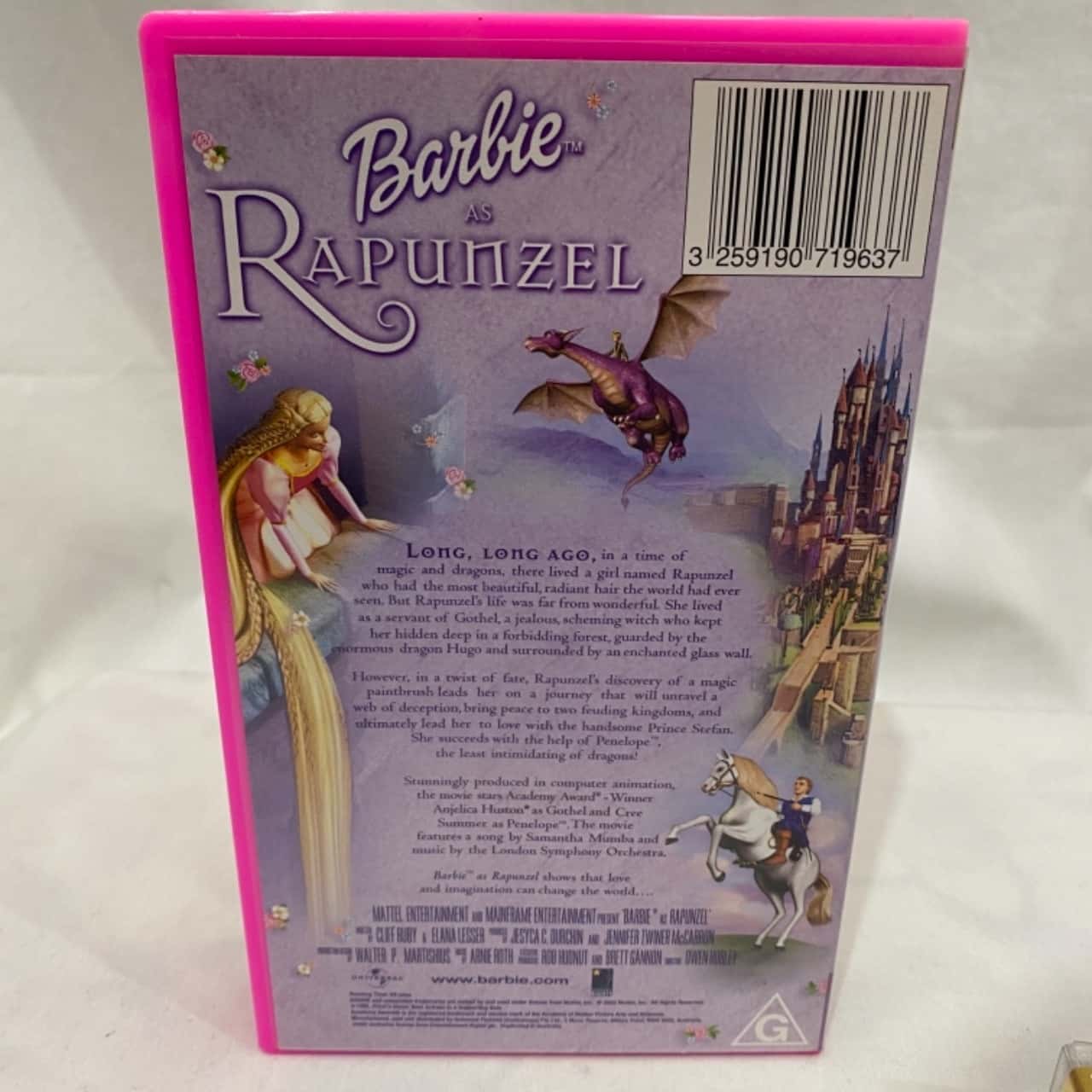 BARBIE VHS BUNDLE X 2 - Rapunzel and The Nutcracker