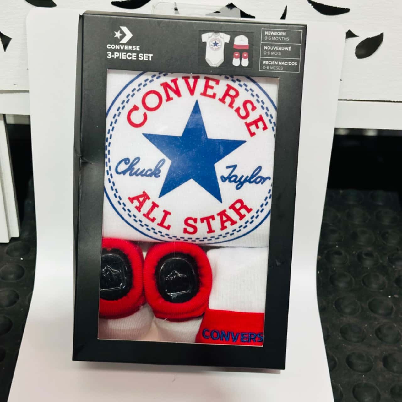 CONVERSE Size 0-6 Months 3-Piece Set