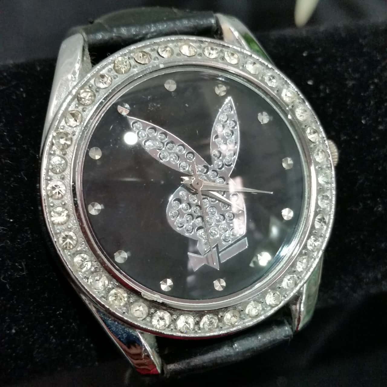 PB Bunny Womens Watch Black / Silver (s)
