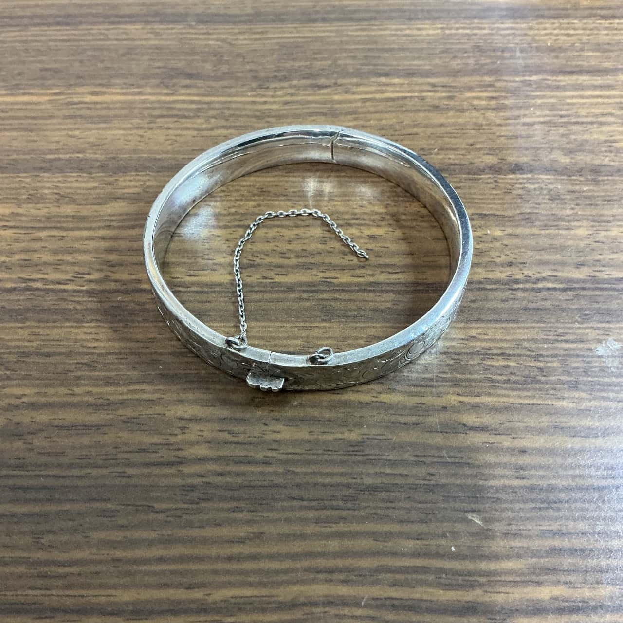 Vintage 925 Sterling Silver Engraved Bangle(s) - Used Very Good ...