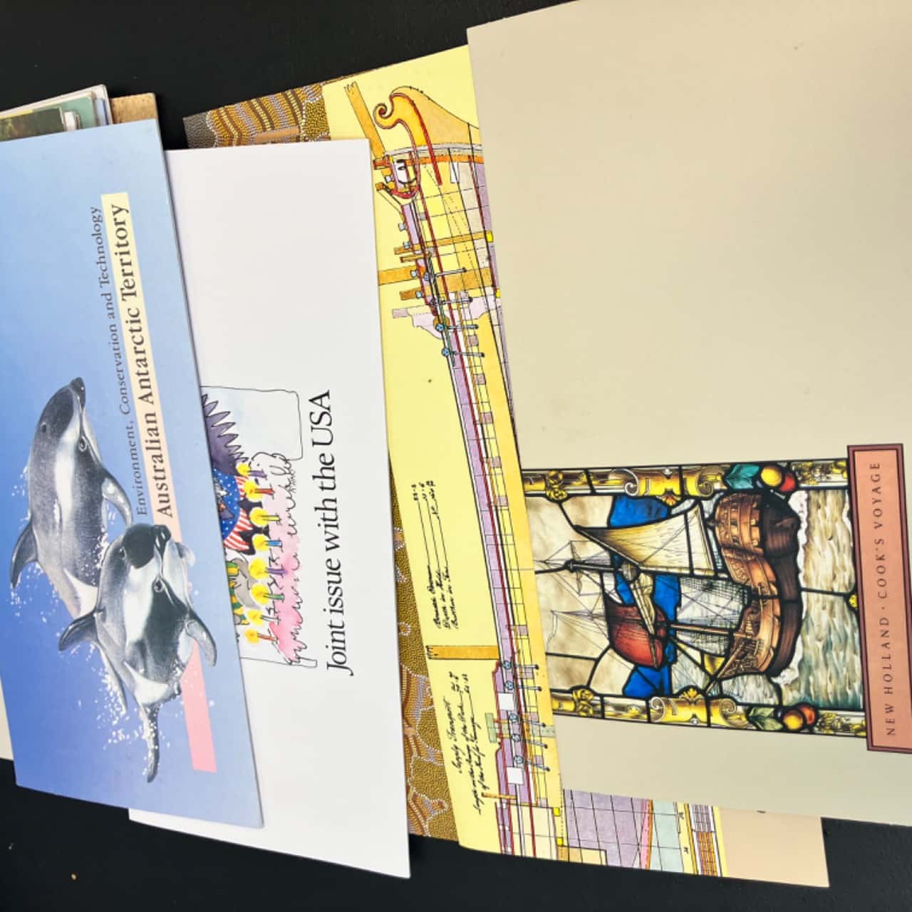 Bulk Lot of Vintage Auspost Stamp Packs + Assorted Envelopes