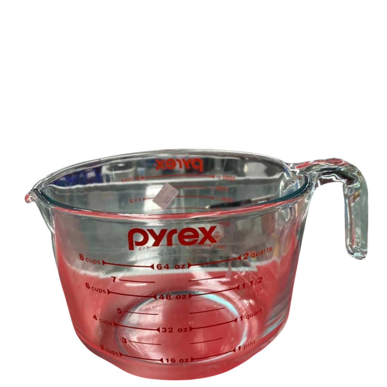 Red Glass Measuring Jug at Mark Ferretti blog