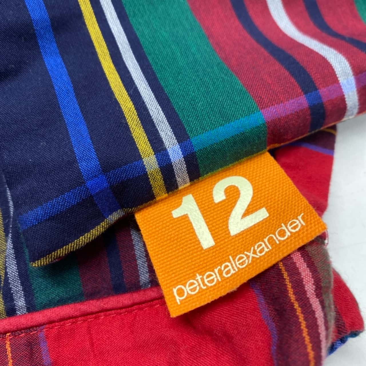 Peter Alexander Kids Size 12 Sleepwear Checked tartan pjs (s)