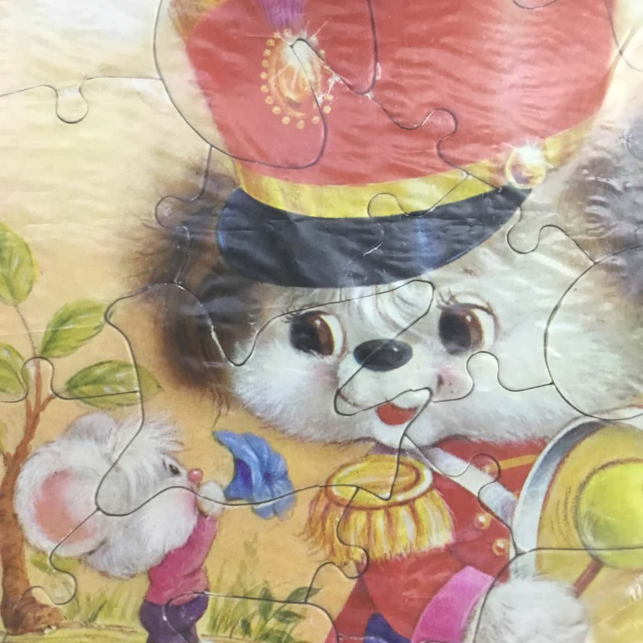 Vintage Teddy Bears Frame Tray Puzzle