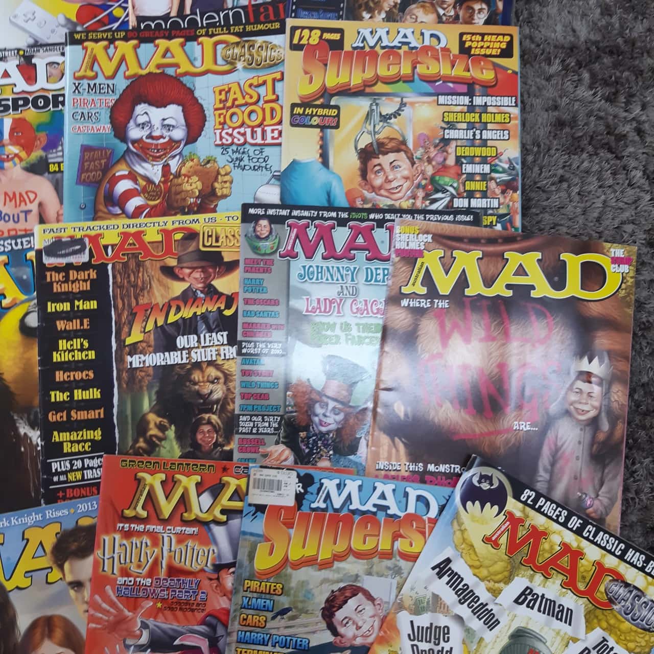 MAD Magazines bundle various x 25(s)