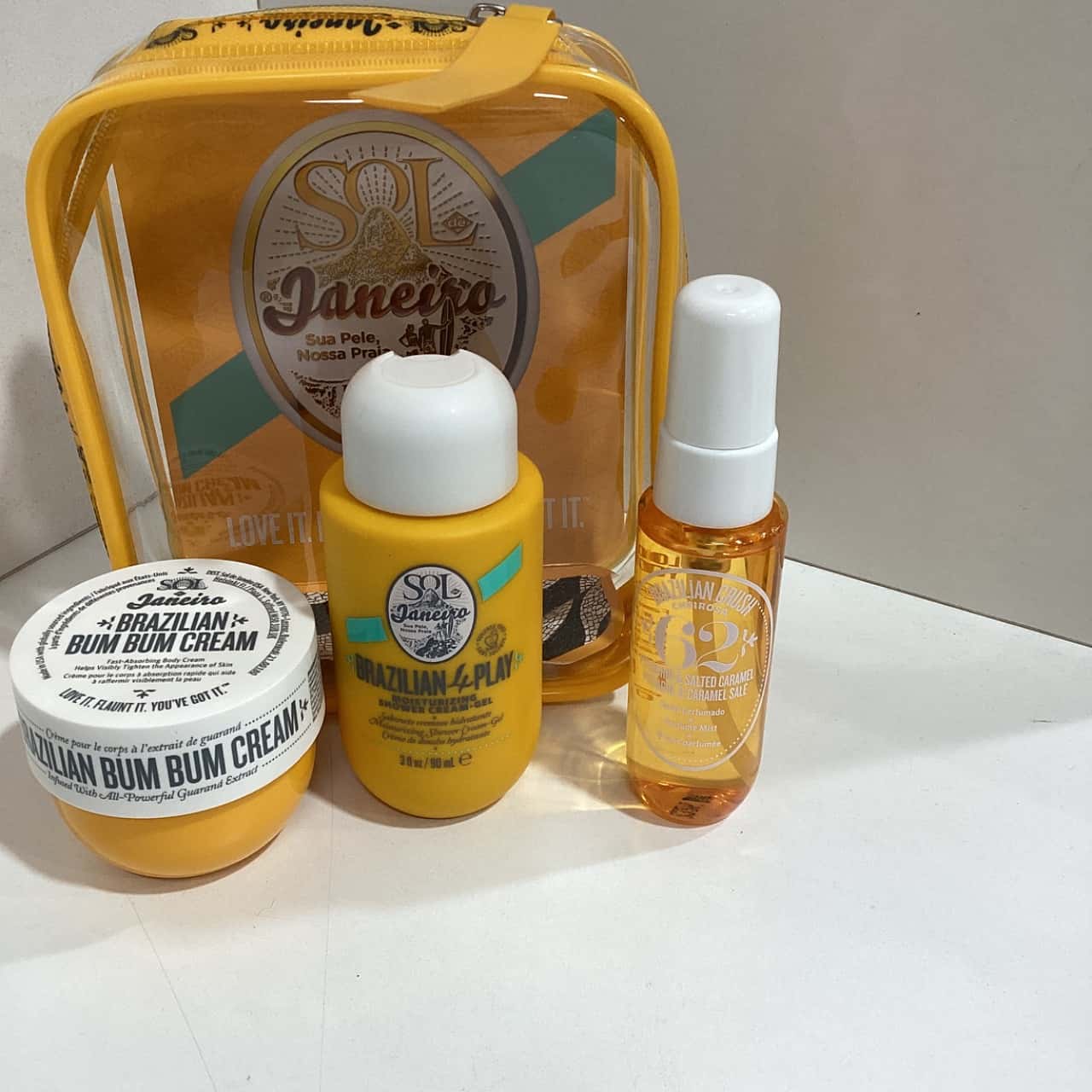 SOL Janeria perfume and moisturiser set 3 pieces with bag