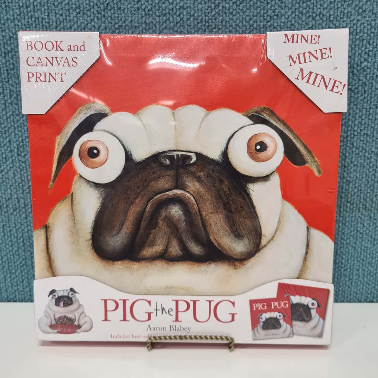 Pig The Pug Book And Canvas (s)