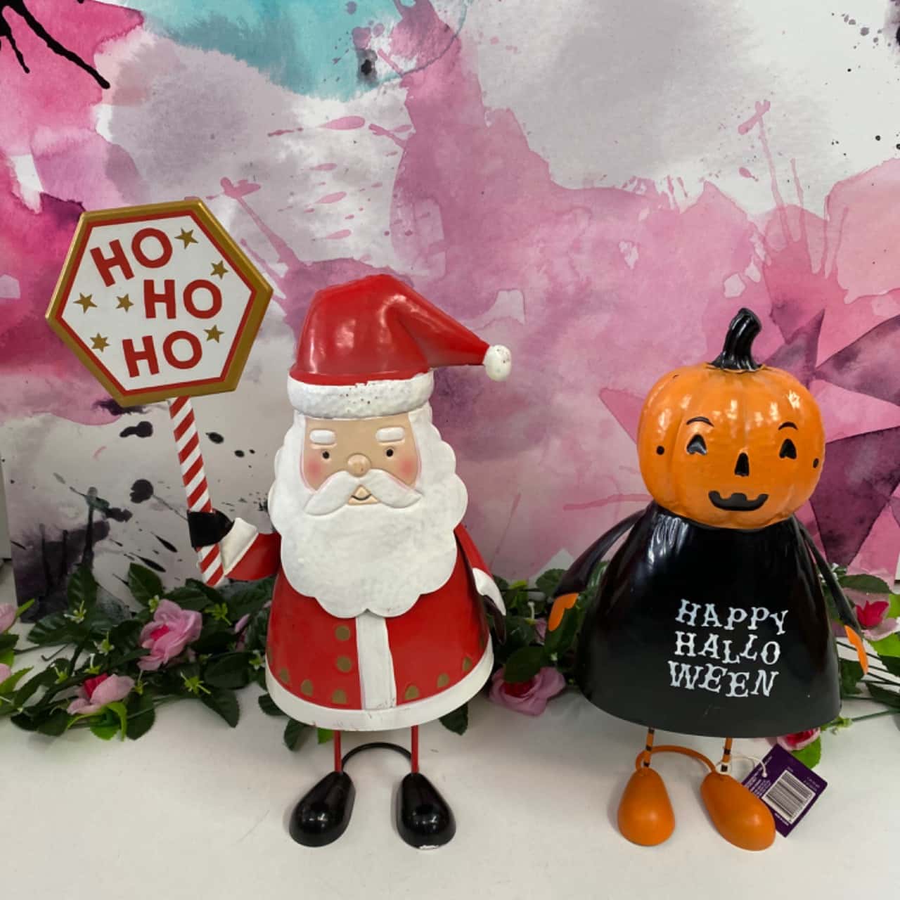Metal Christmas and Halloween bobble characters (s) - Used Good ...