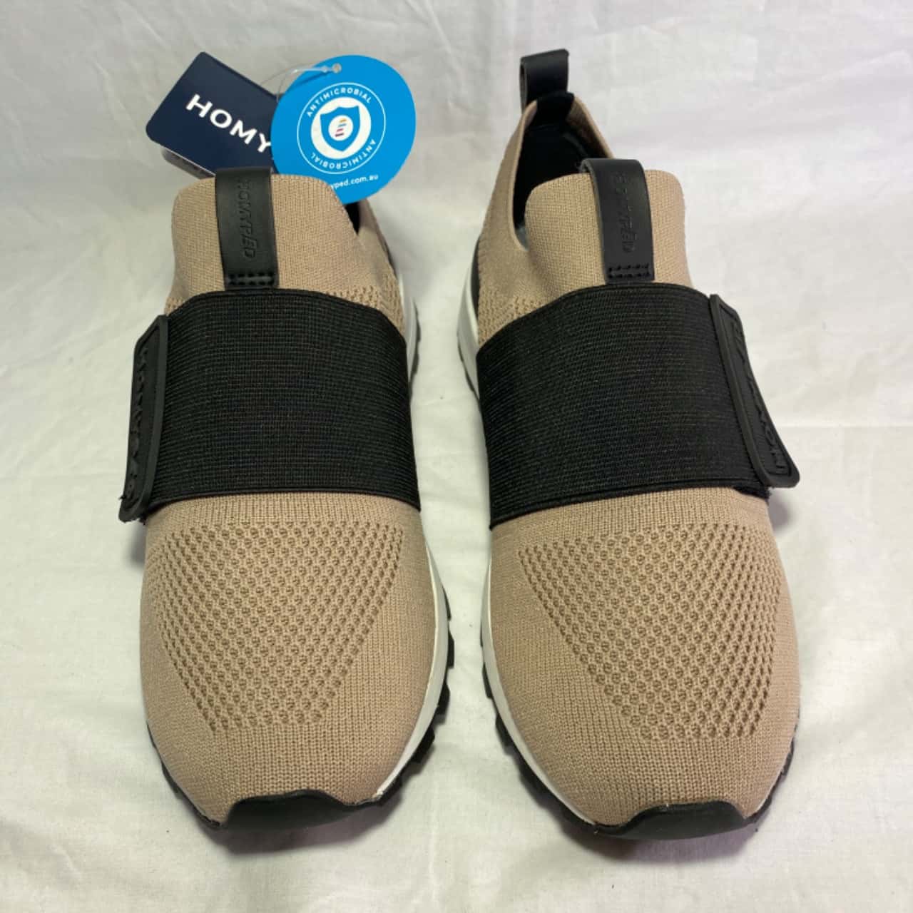 Homyped Size 7C+ Fit Taupe Sneaker