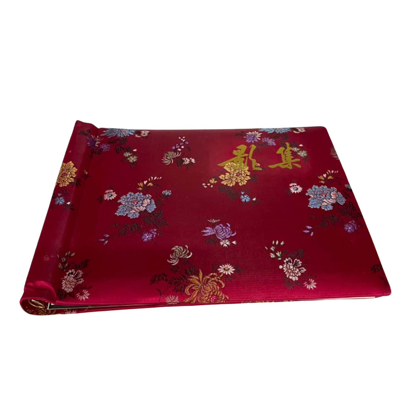 Vintage Chinese Silk Photo Album