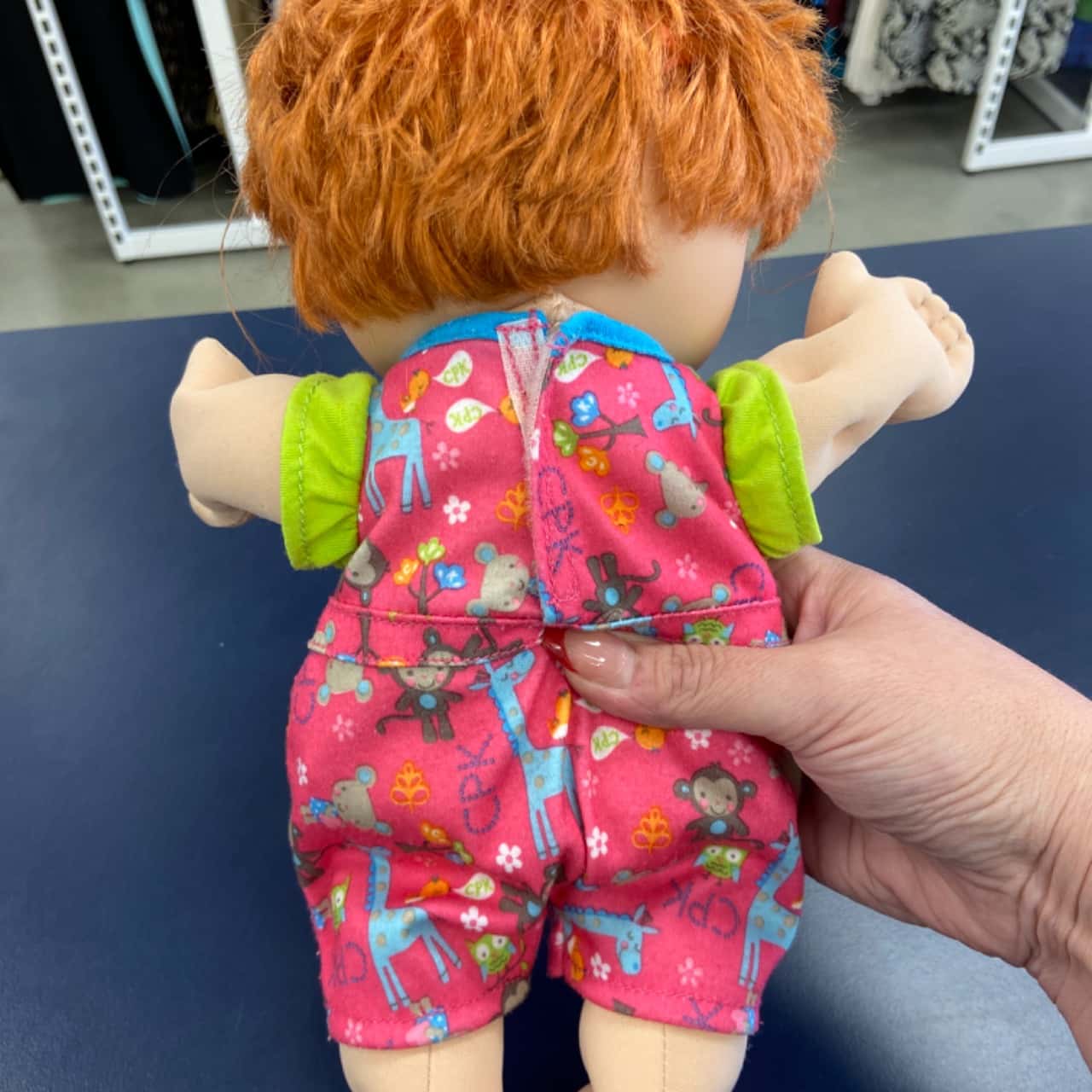 Cabbage Patch Kid , with signature on bottom